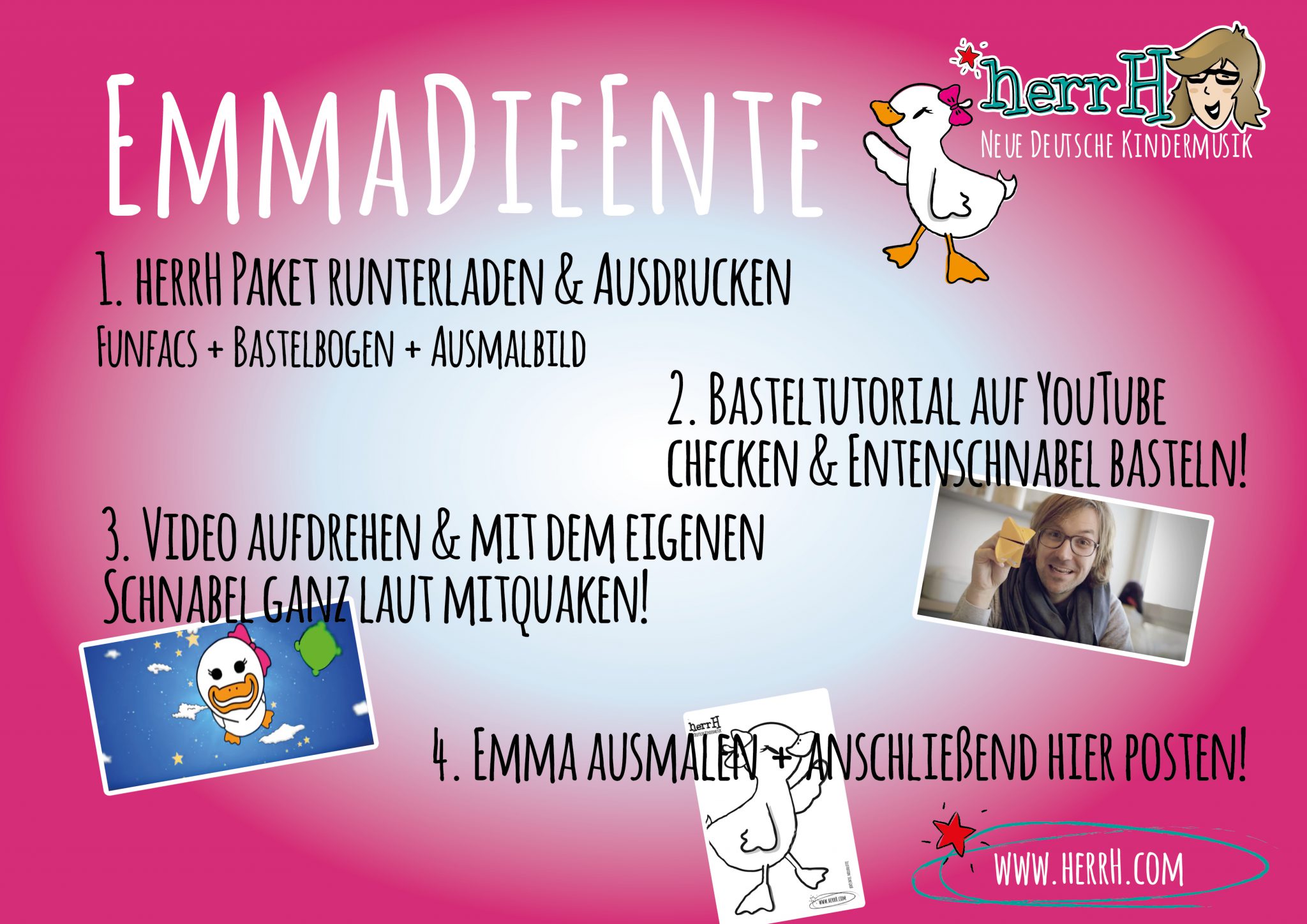 📦🐤 herrHs Emma die Ente Paket 🐤📦 – herrH